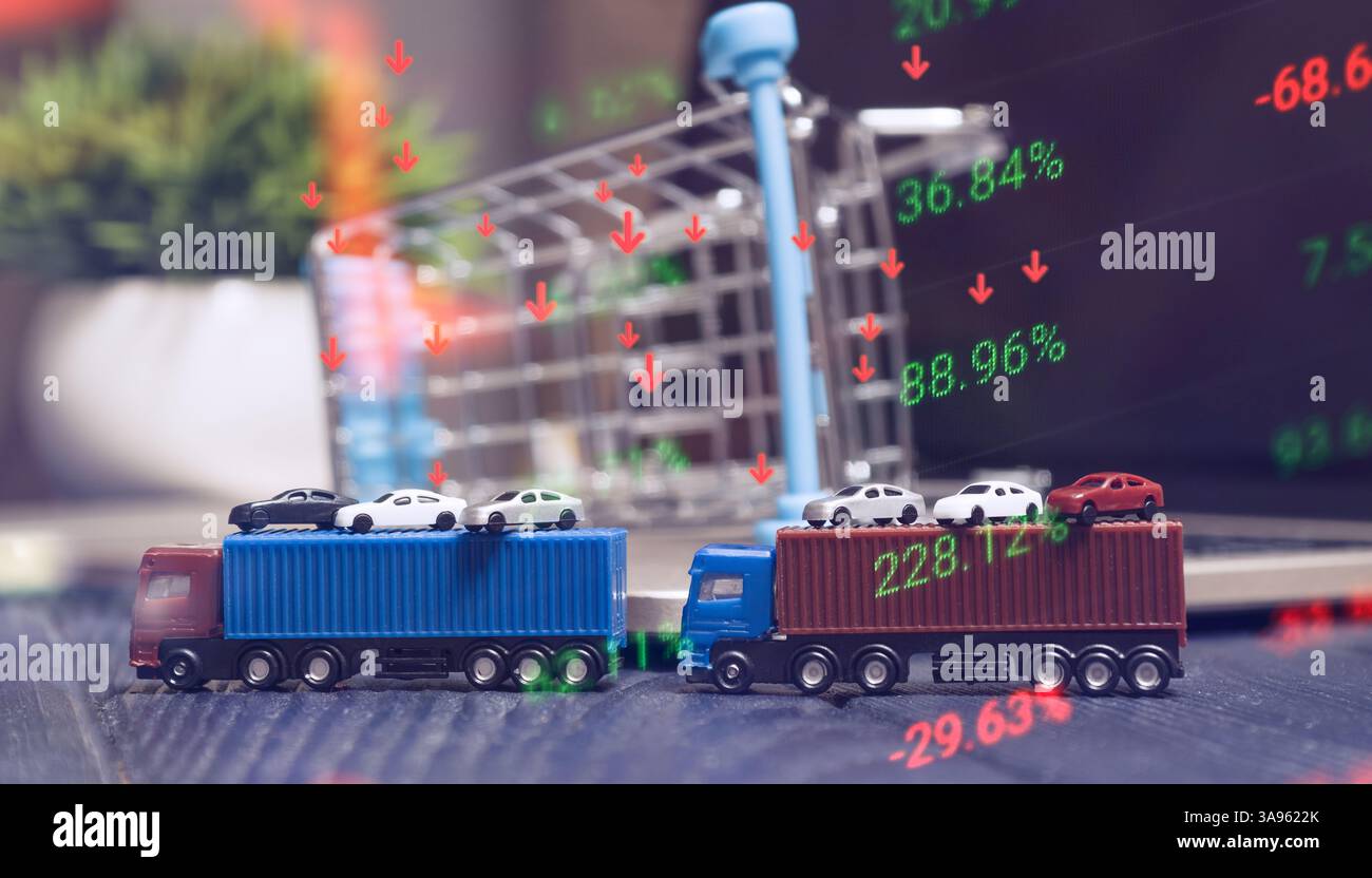 Market Volatility in Logistics: A Visual Representation of Economic ...