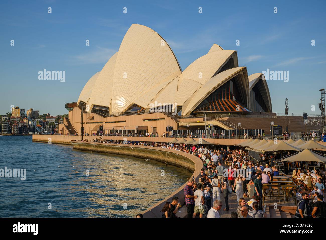 The Bar at Sydney Opera House on a sunny afternoon, Sydney, Australia ...