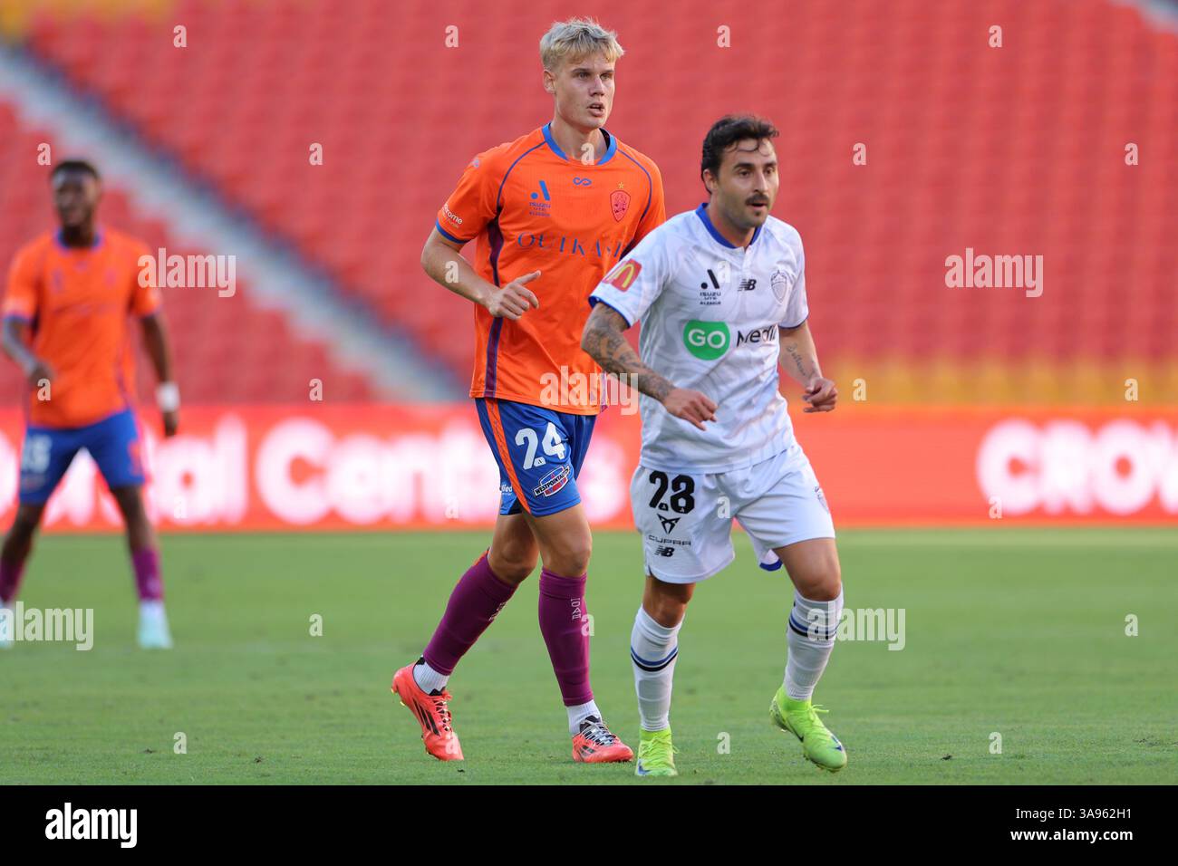 Brisbane, Australia. 30th Mar, 2025. Brisbane, Australia, March 30 2025: Samuel Klein (24 ...