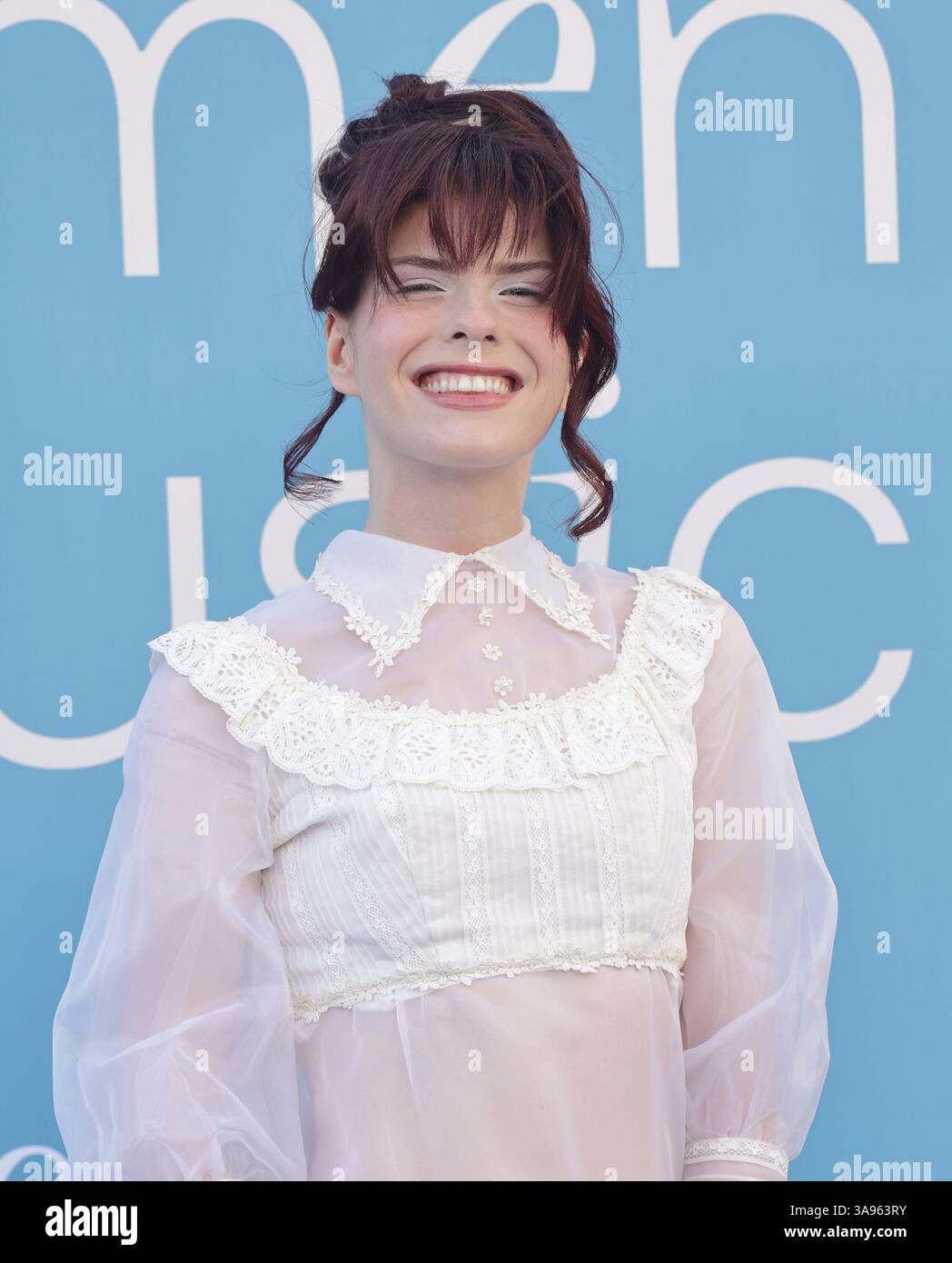 Inglewood, Ca. 29th Mar, 2025. Catie Turner attends the 2025 Billboard Women in Music at YouTube ...