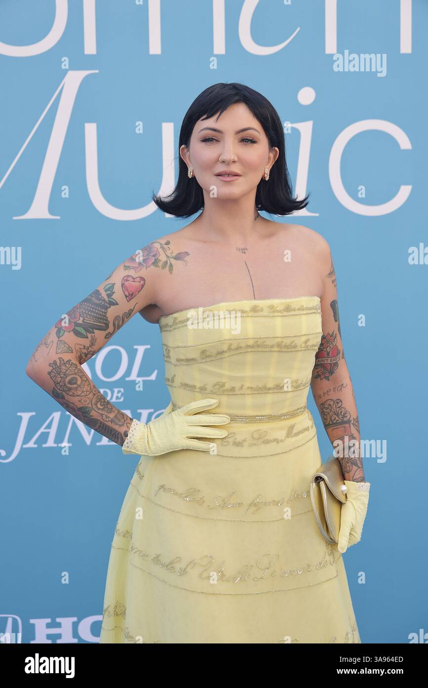 Inglewood, Ca. 29th Mar, 2025. Julia Michaels attends the 2025 ...