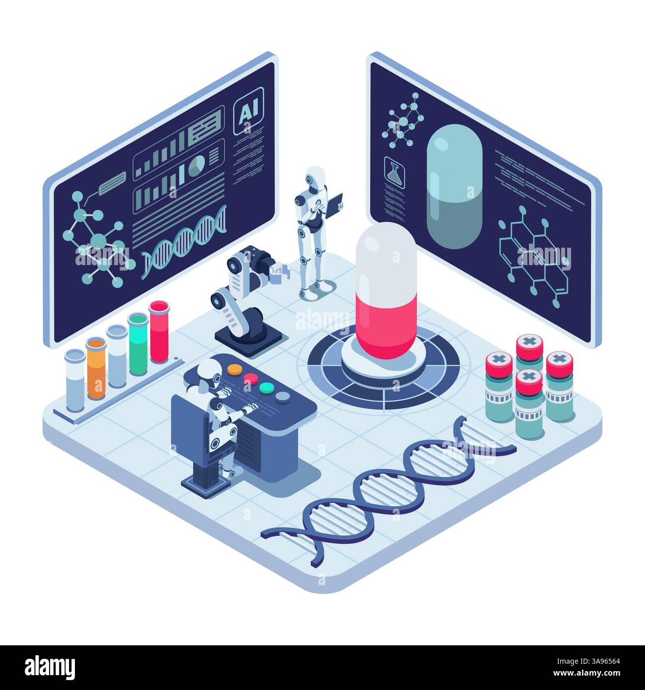 Isometric AI-Driven Laboratory for Pharmaceutical Research and ...