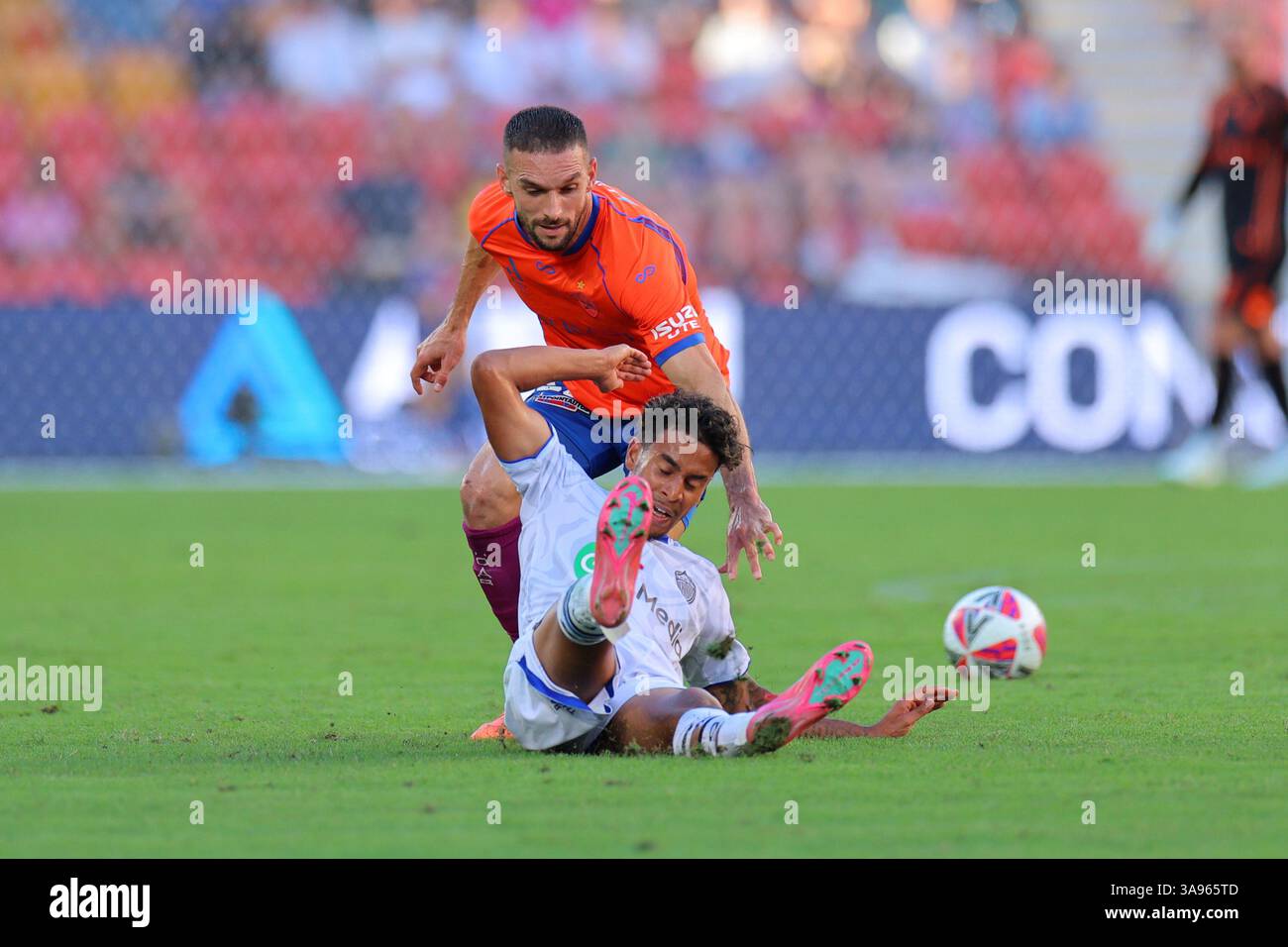 Brisbane, Australia, March 30 2025: Jack Hingert (19 Brisbane ...