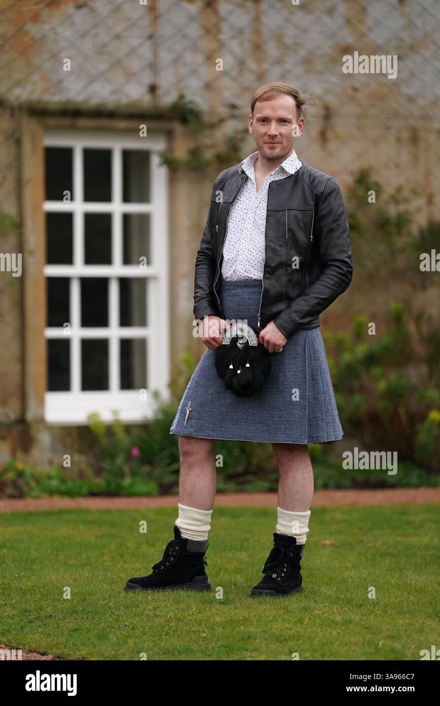 Dumfries House graduate Graeme Bone from Auchinleck at Dumfries House ...