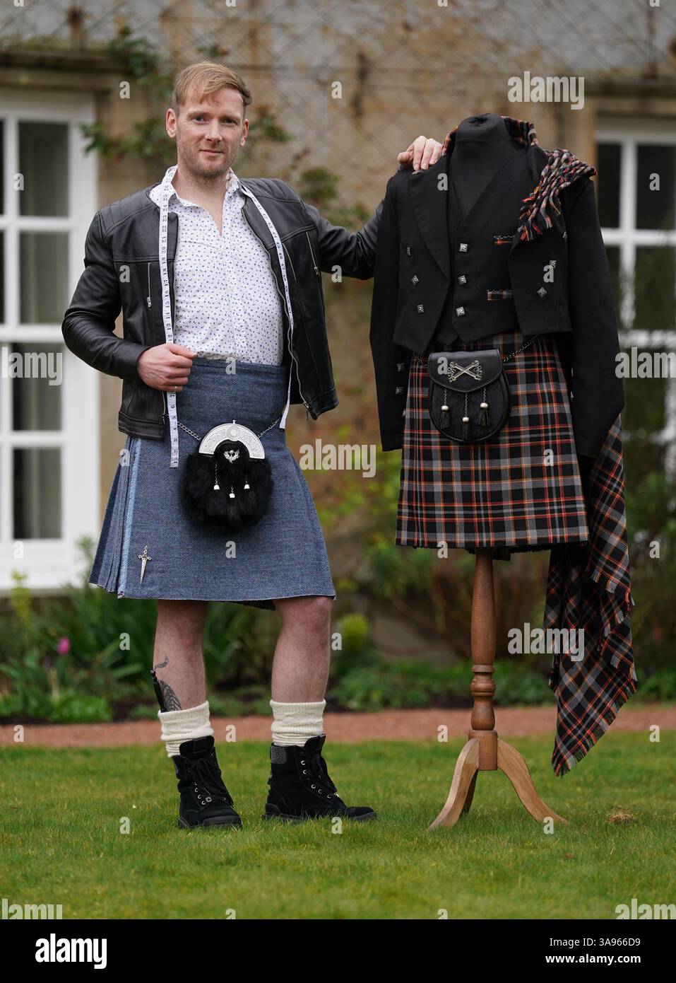 Dumfries House graduate Graeme Bone from Auchinleck at Dumfries House ...