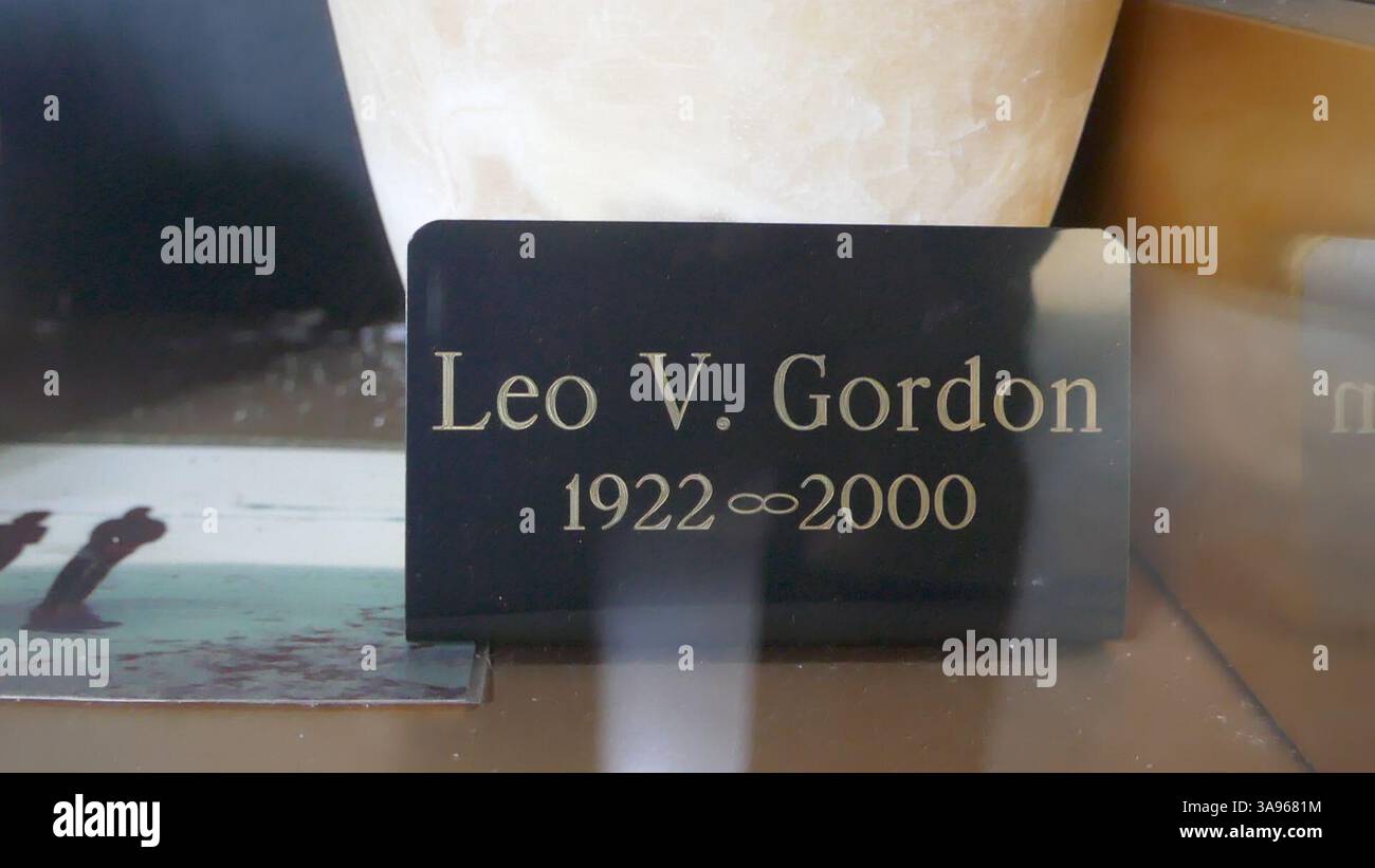 Los Angeles, California, USA 28th March 2025 Actor Leo Gordon and ...