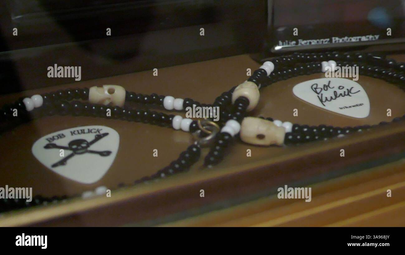 Los Angeles, California, USA 28th March 2025 Musician Bob Kulick Grave ...