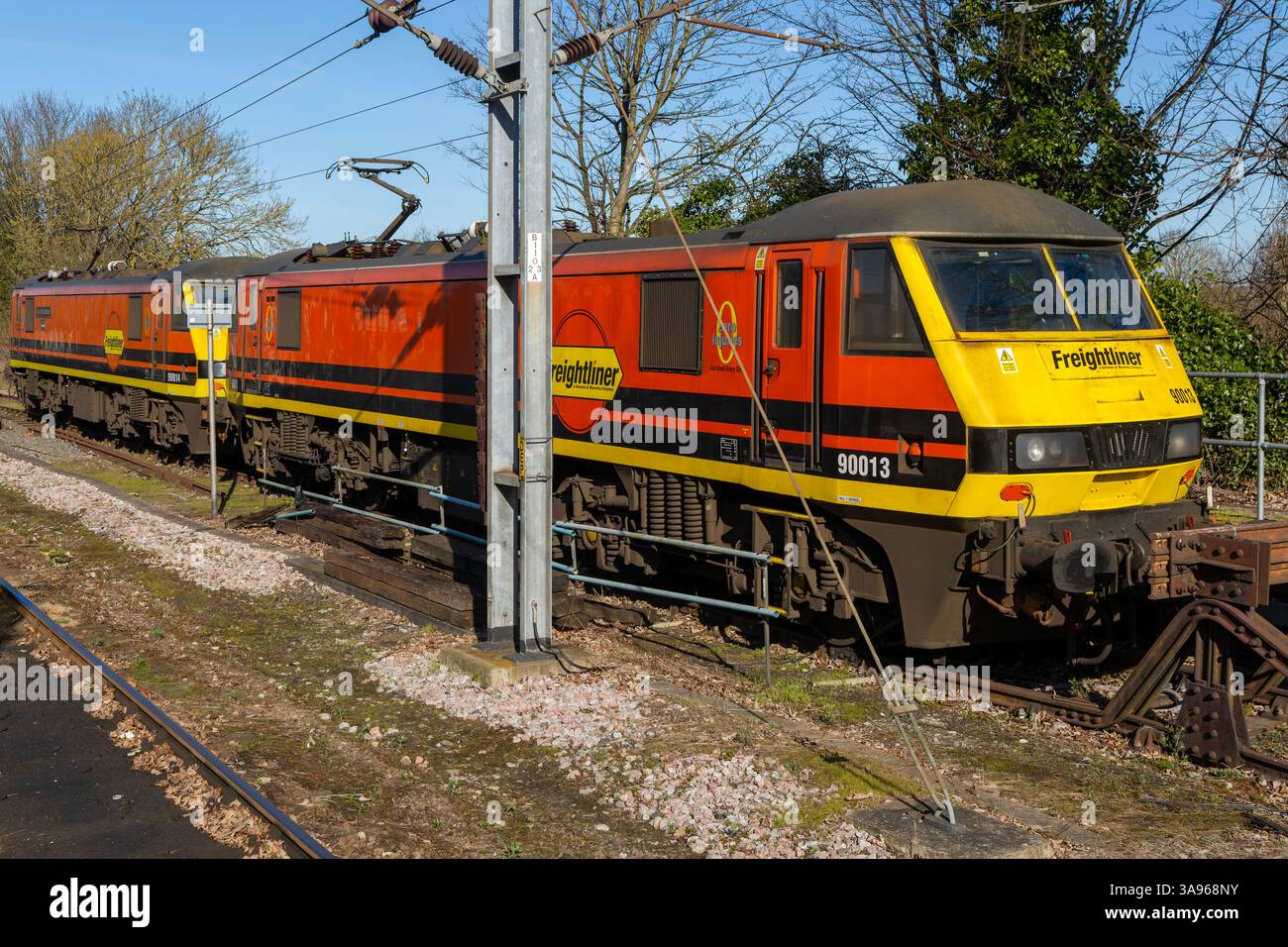 Freightliner British Rail Class 90 electric locomotive built Crewe ...