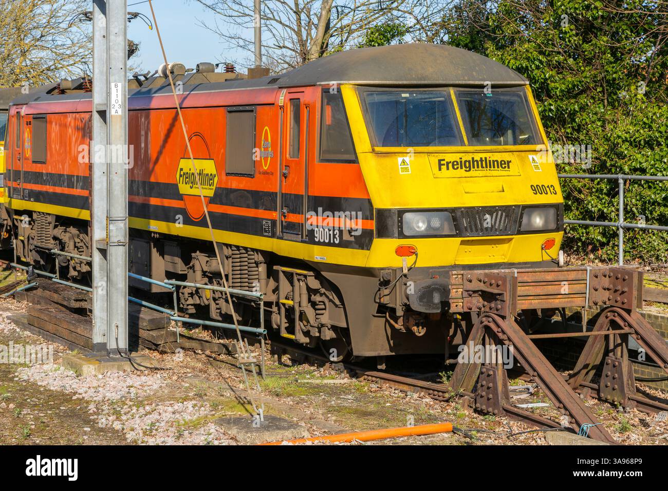 Freightliner British Rail Class 90 electric locomotive built Crewe ...