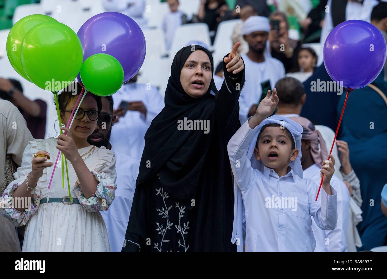 Eid-al-fitr Prayer 2024 DOHA People are celebrating after performing ...