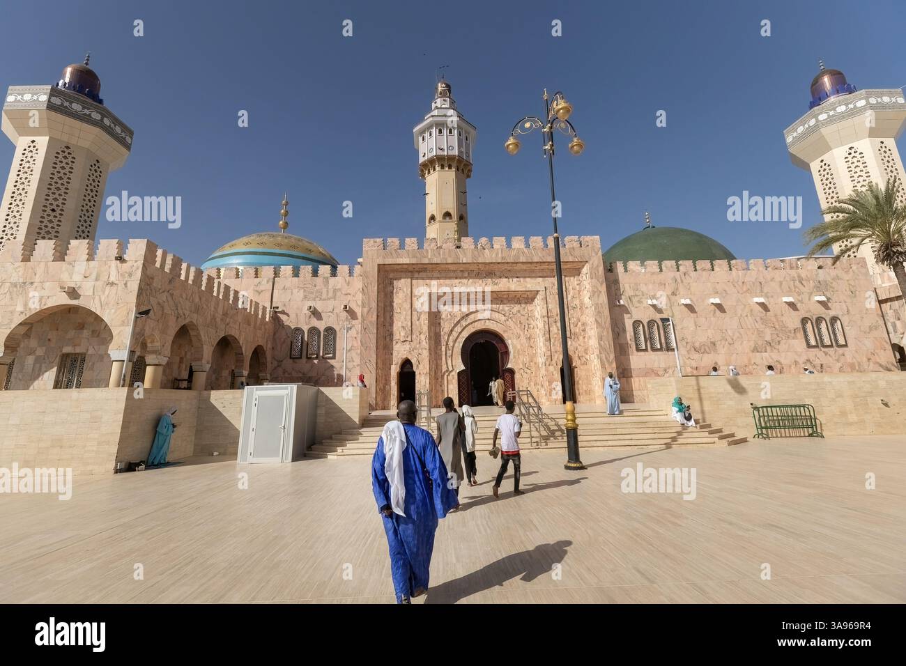 Architecture details of Touba Sacred mosque in Touba Senegal Stock ...