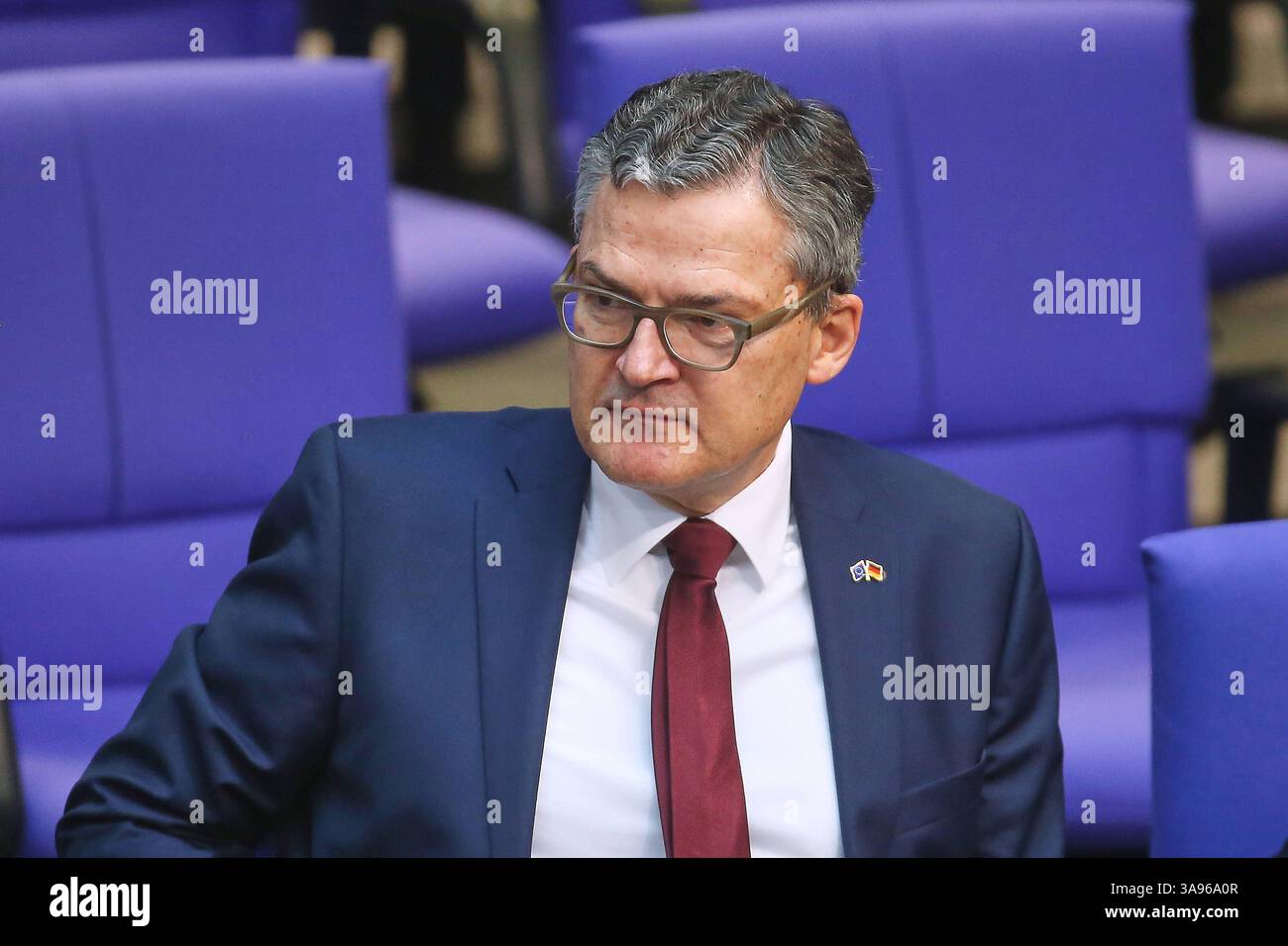 Berlin, Deutschland, 25.03.2025: Deutscher Bundestag: Konstituierende ...