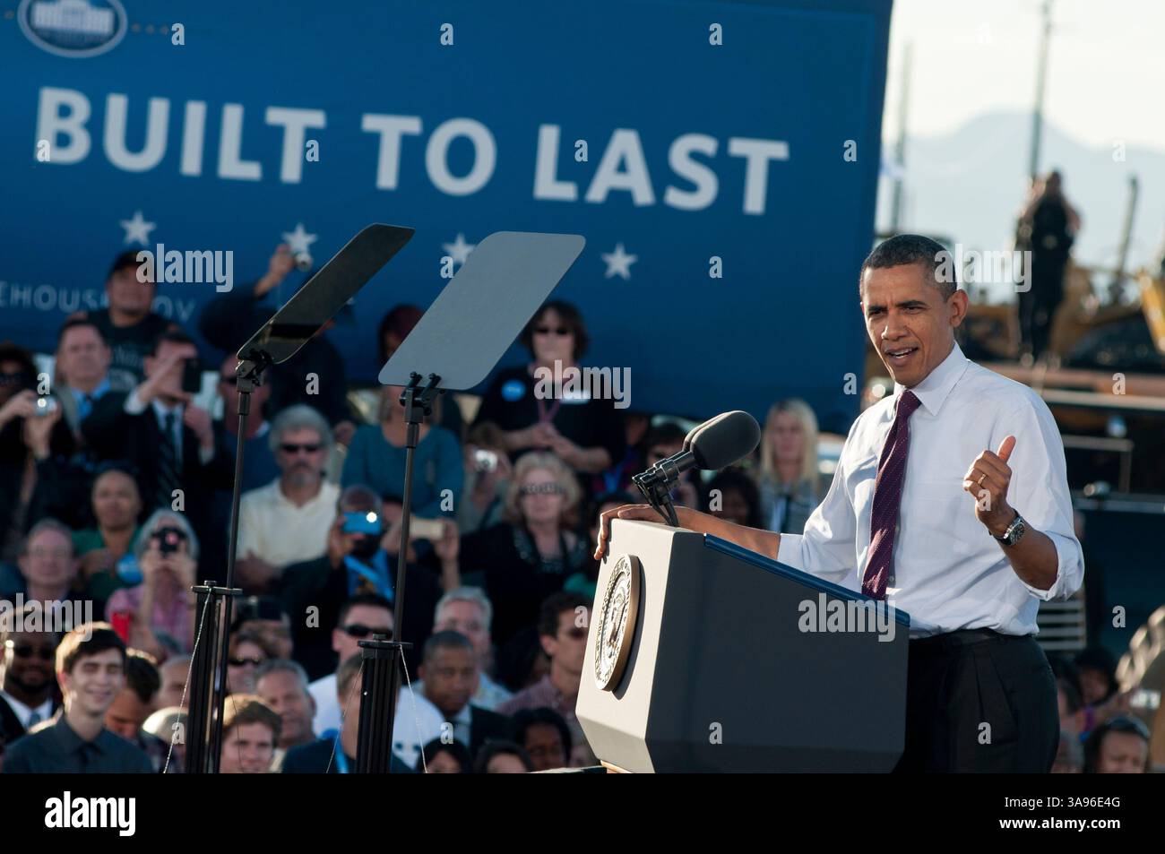 January 25, 2012 - Chandler, Arizona, U.S. - President Barack Obama ...
