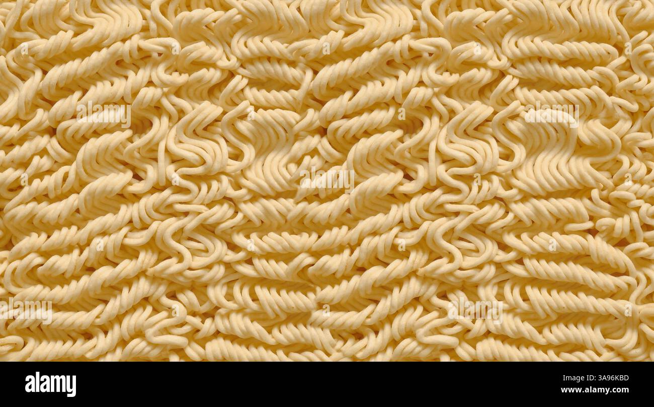 dry instant noodles pattern for background Stock Photo - Alamy