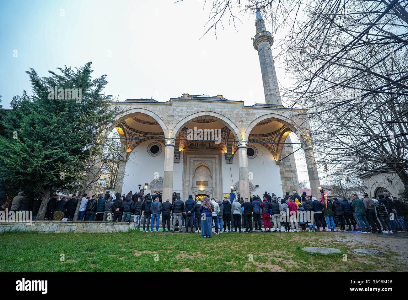 Muslim faithful attend Eid al-Fitr prayers in Kosovo Muslim faithful attend Eid al-Fitr prayers ...
