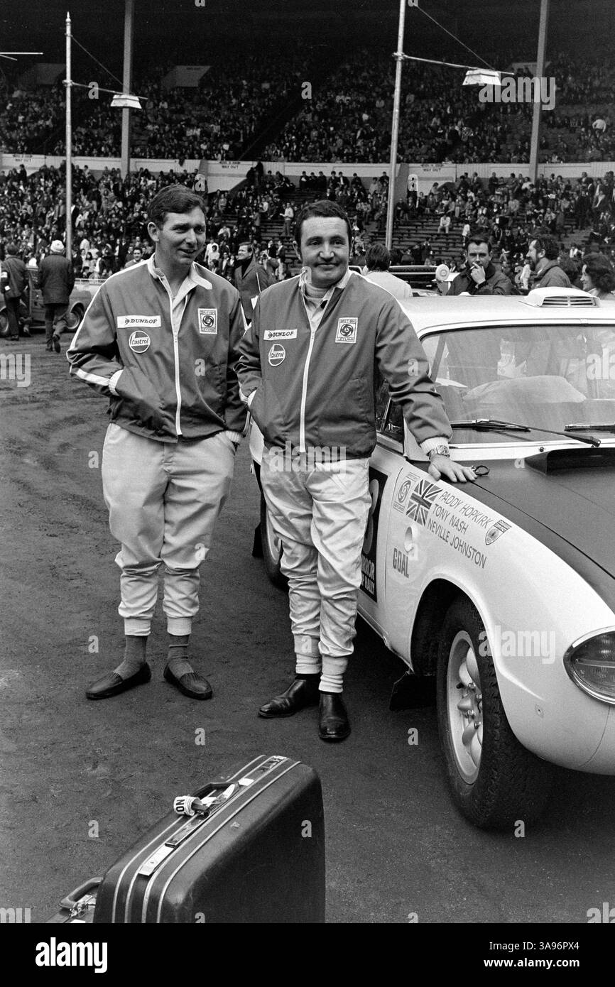 Daily Mirror London-Mexico World Cup Rally 1970 Stock Photo - Alamy