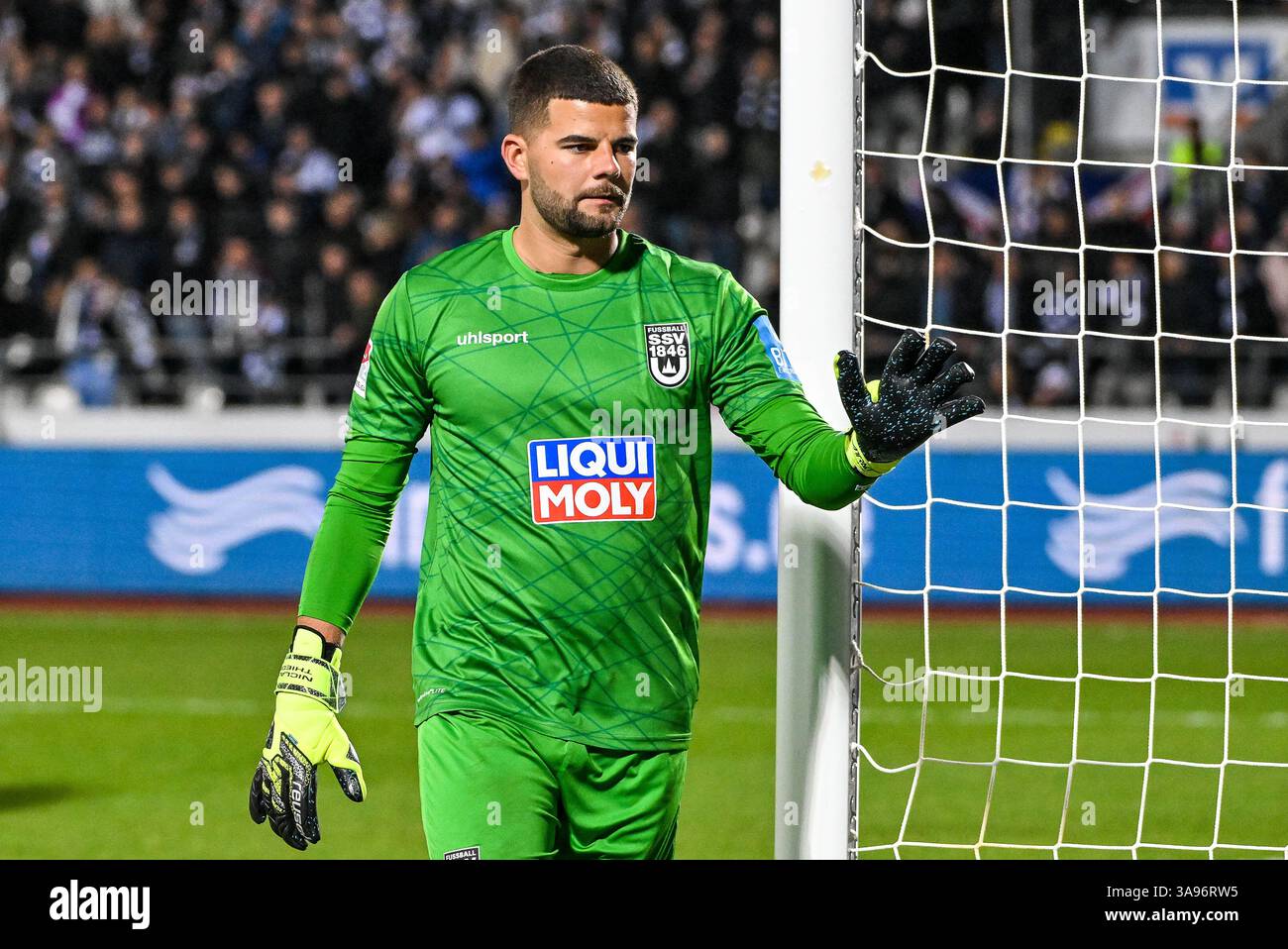 28.03.2025, Donaustadion, Ulm, GER, 2. BL, SSV Ulm 1846 vs SV Darmstadt ...