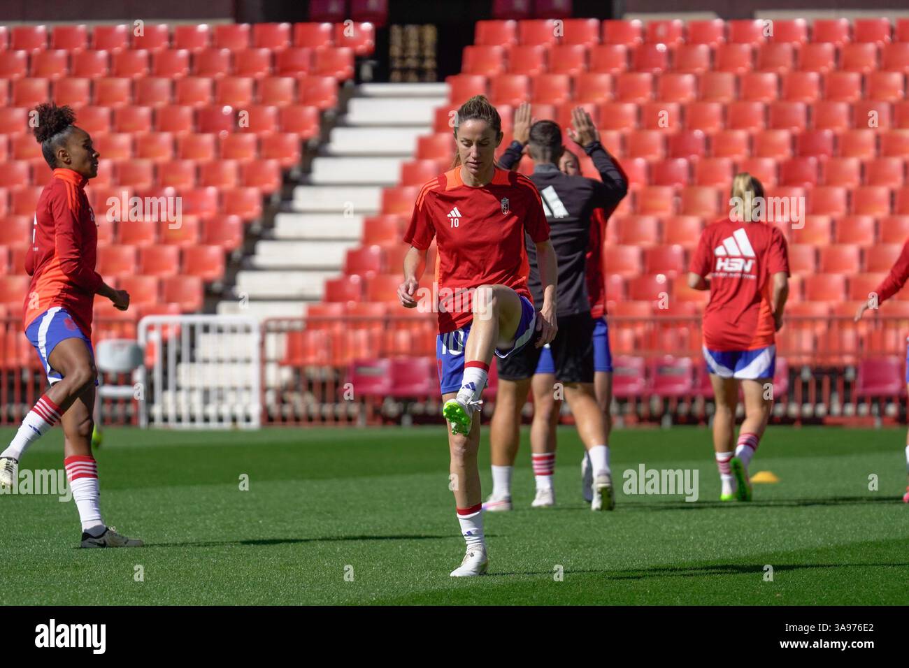 Granada, Spain, March 30th 2025 Lauri (N10) during warm up before La ...