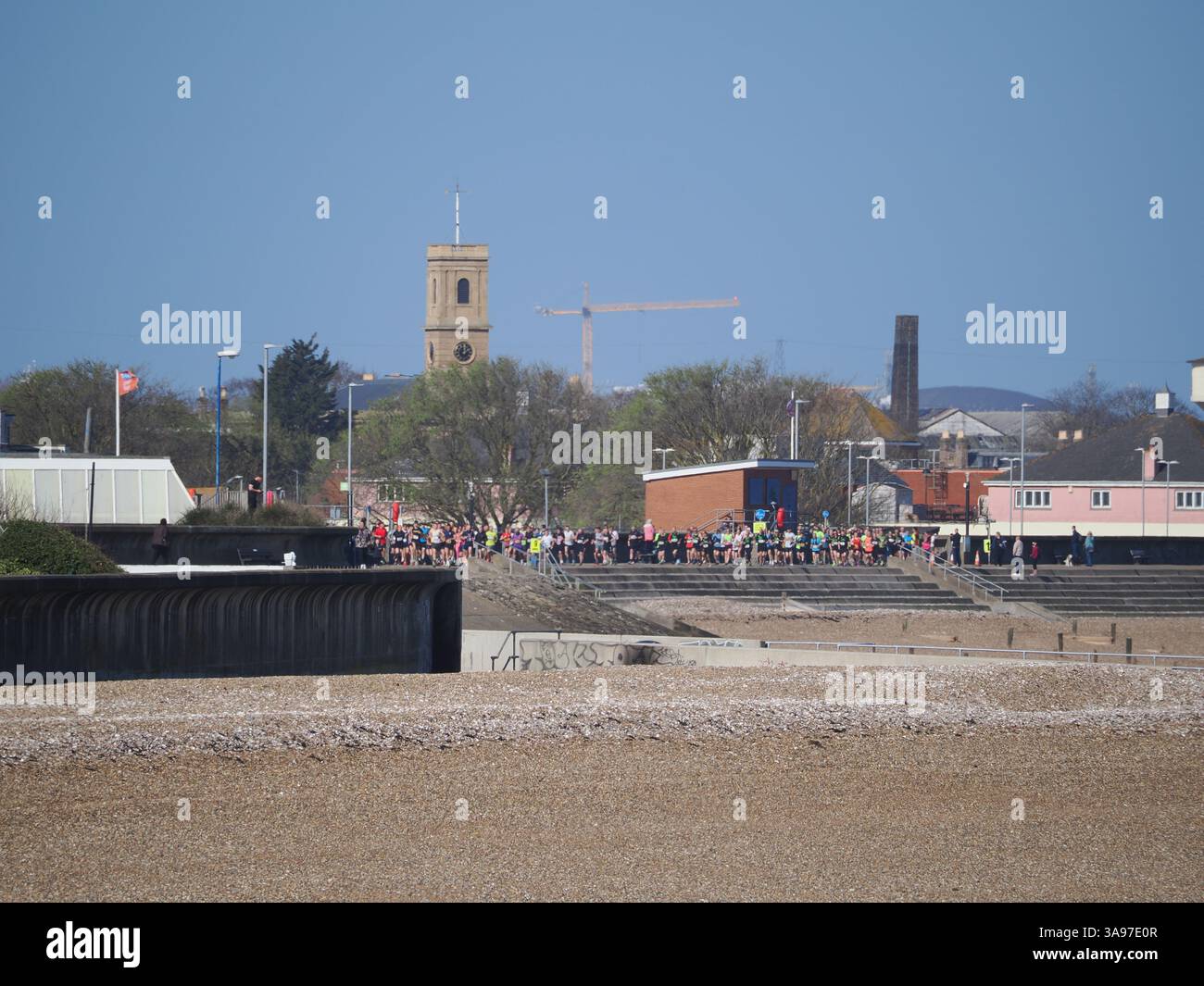 Sheerness, Kent, UK. 30th Mar, 2025. The annual Sheppey Island Run this ...