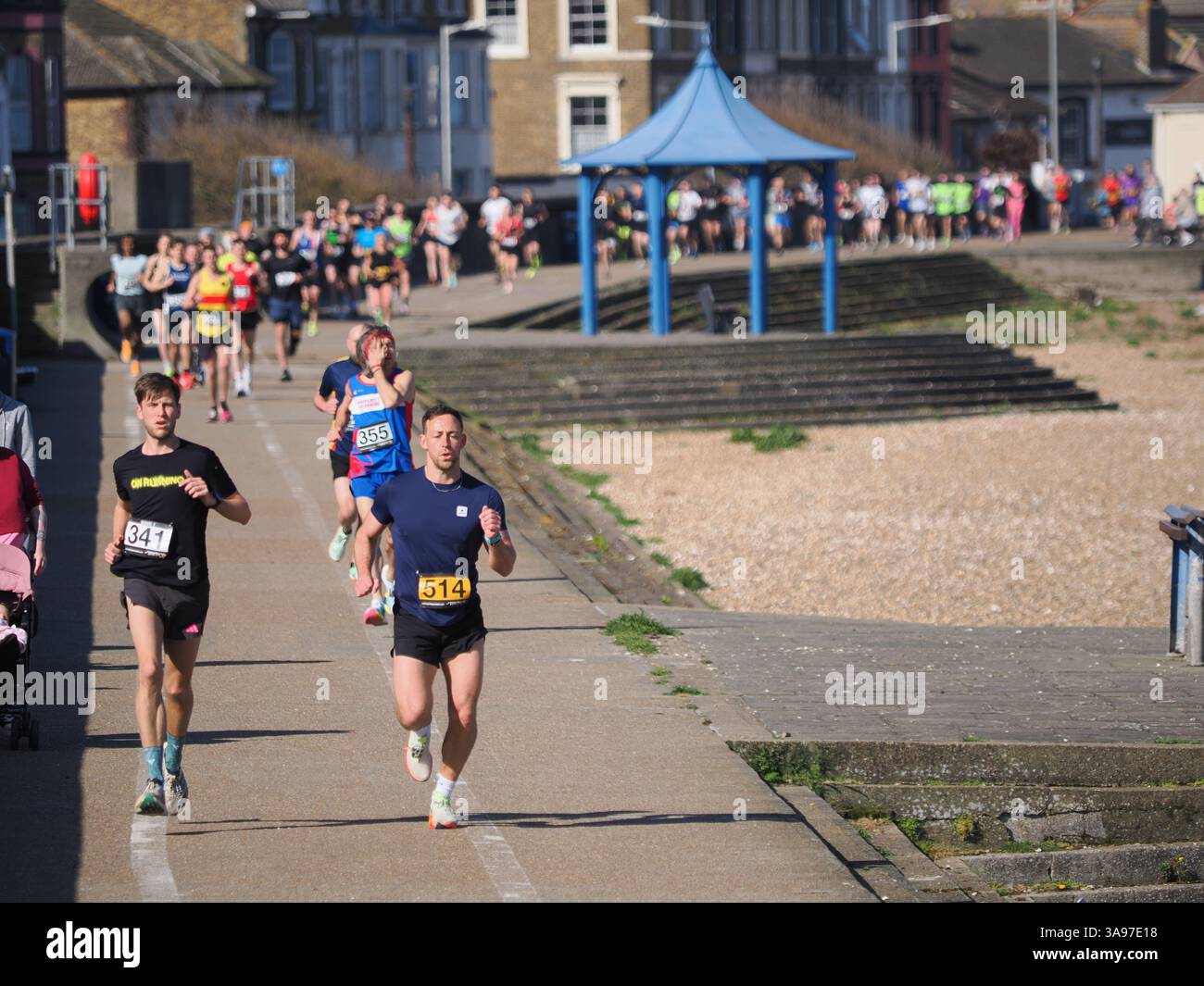 Sheerness, Kent, UK. 30th Mar, 2025. The annual Sheppey Island Run this ...