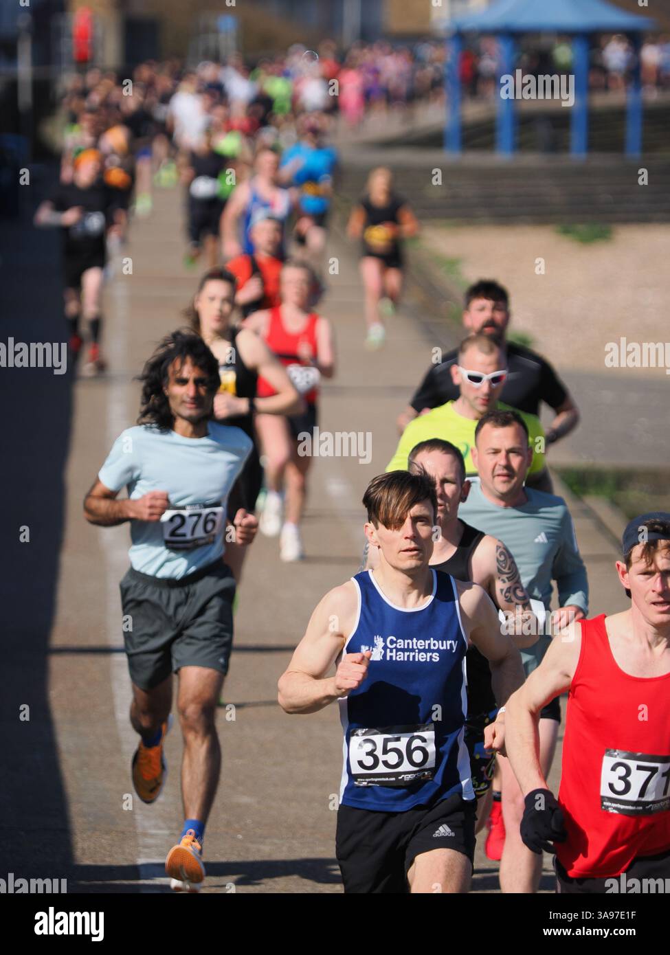 Sheerness, Kent, UK. 30th Mar, 2025. The annual Sheppey Island Run this ...