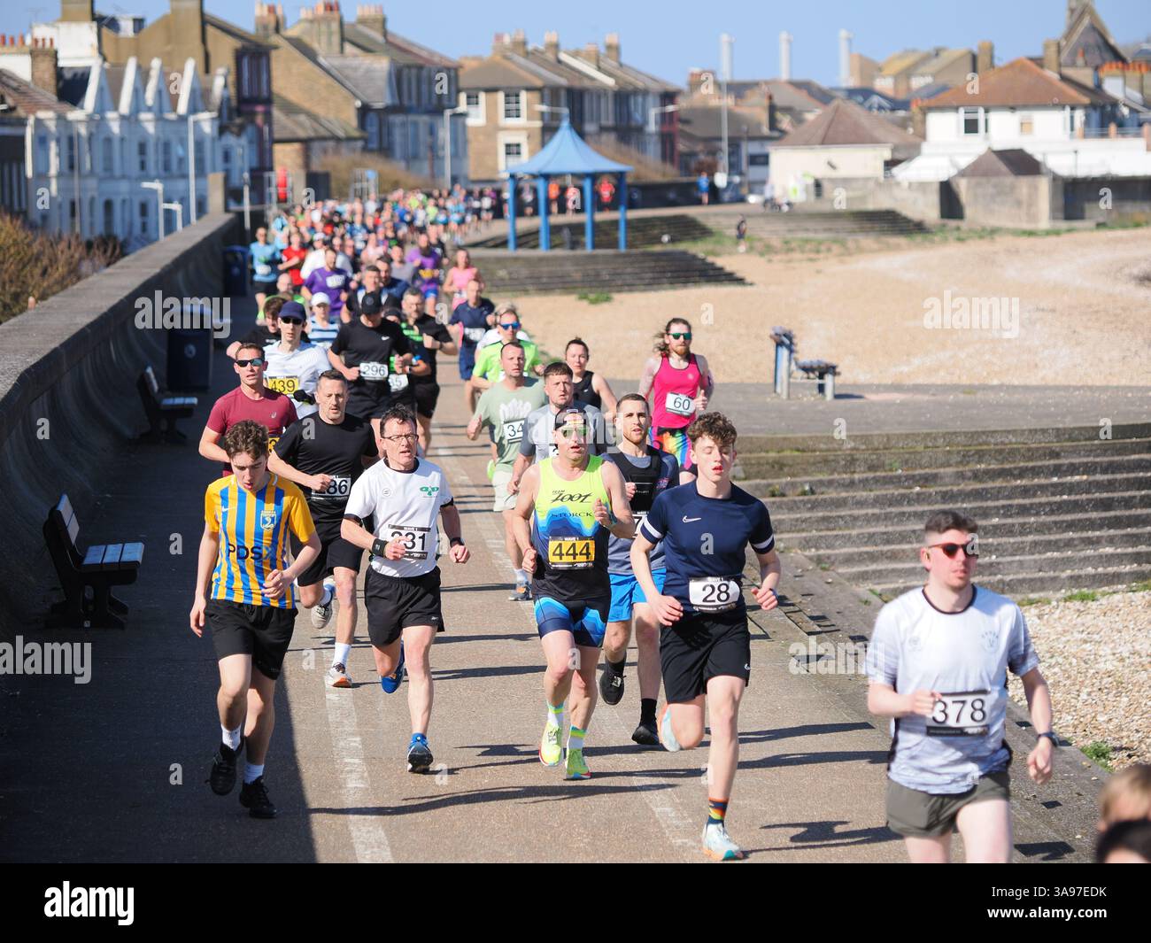 Sheerness, Kent, UK. 30th Mar, 2025. The annual Sheppey Island Run this ...