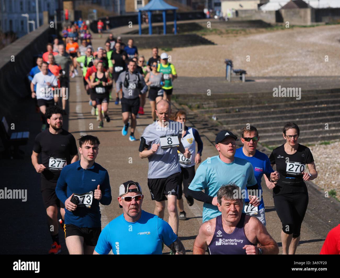 Sheerness, Kent, UK. 30th Mar, 2025. The annual Sheppey Island Run this ...