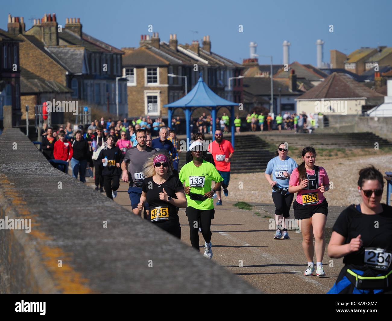 Sheerness, Kent, UK. 30th Mar, 2025. The annual Sheppey Island Run this ...