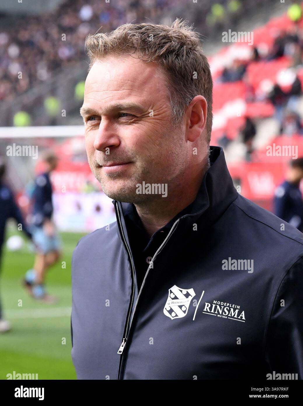 UTRECHT - sc Heerenveen coach Robin Veldman prior to the Dutch ...