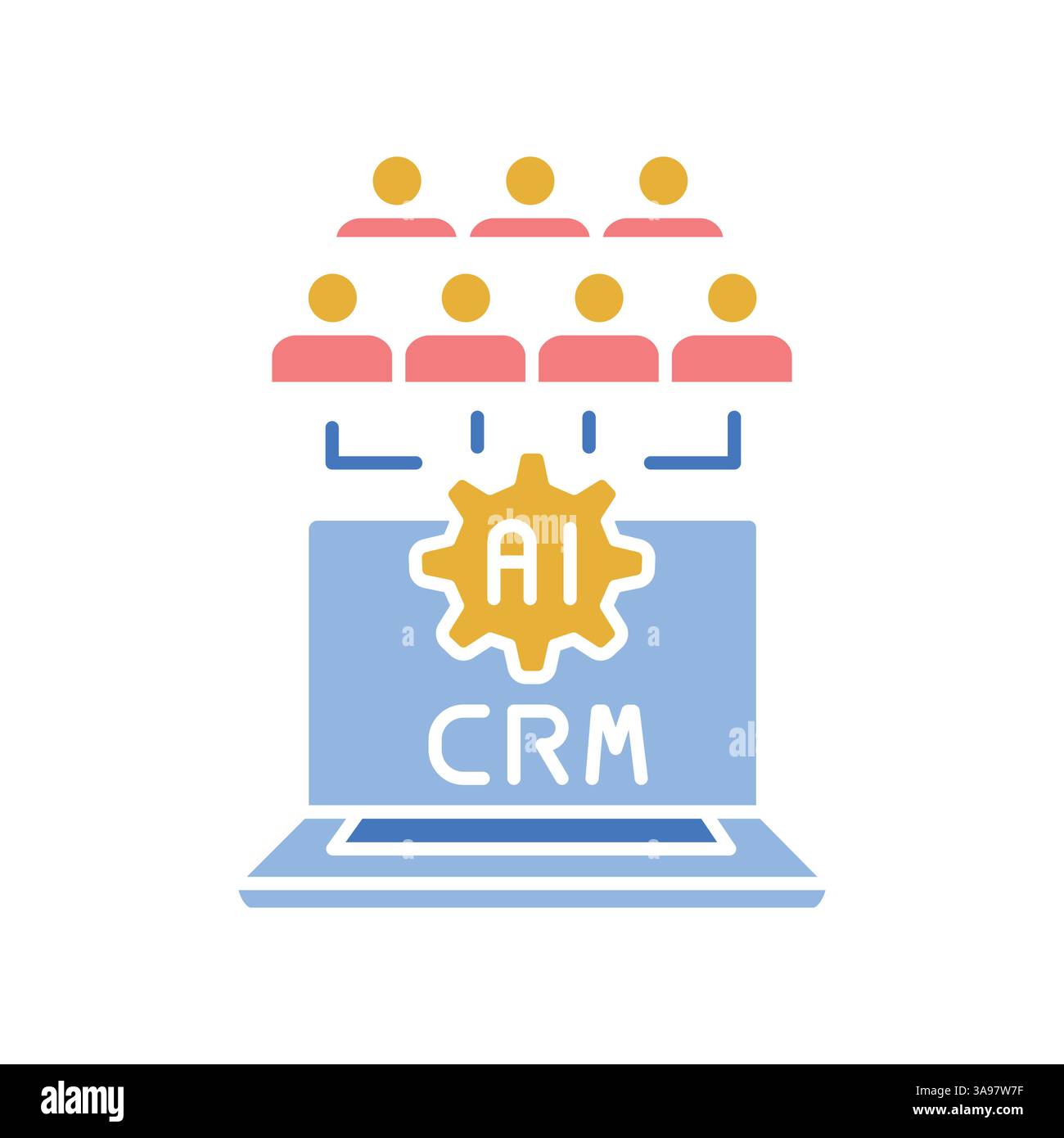 Ai driven icon hi-res stock photography and images - Alamy