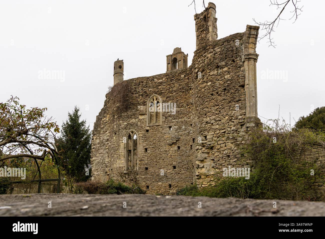 The Sham Ruin a Grade II listed folly in the market town of Corsham ...