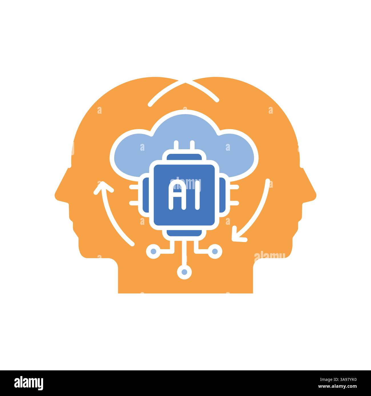 digital twins line icon. Vector isolated element. Editable stroke Stock Vector Image & Art - Alamy