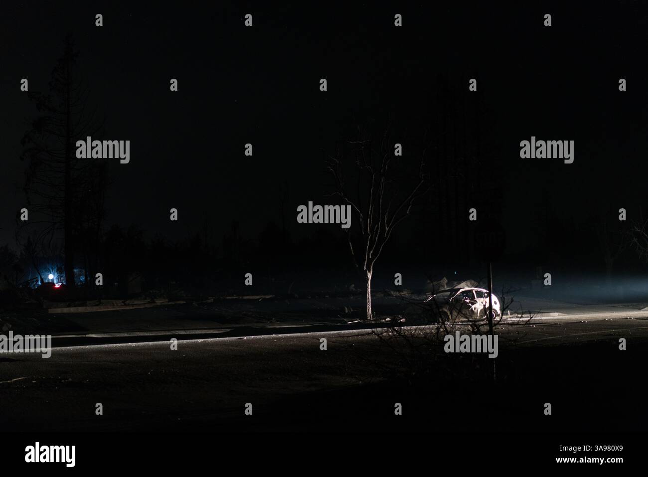 October 14, 2017 - October 13th - The fire-torn community of Coffey ...