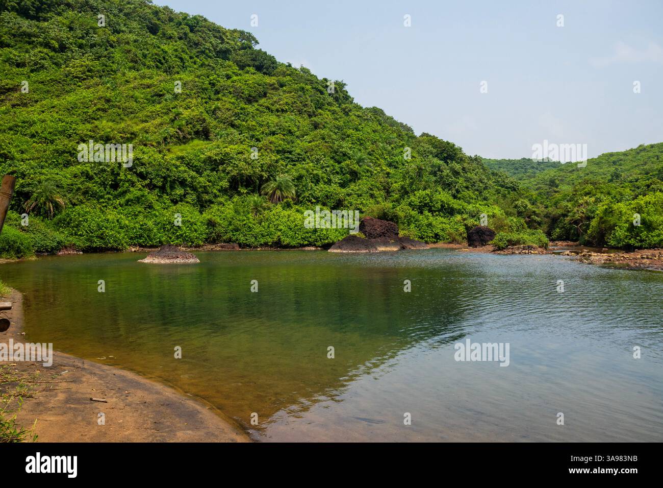 Sweet Lake vacation spot, North Goa Stock Photo - Alamy