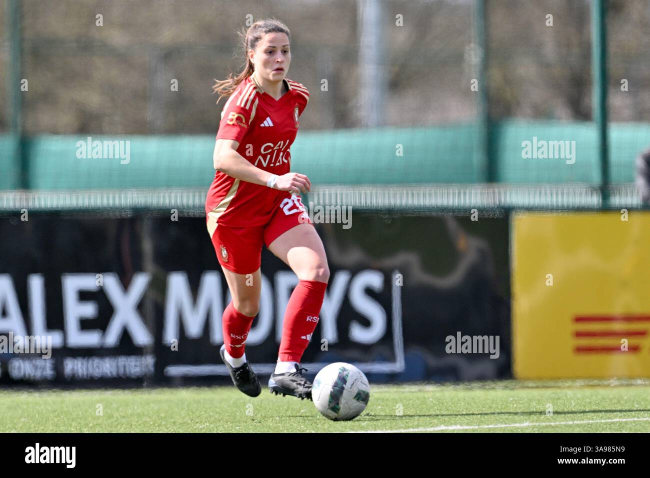 Constance Brackman (20) of Standard pictured during a female soccer ...