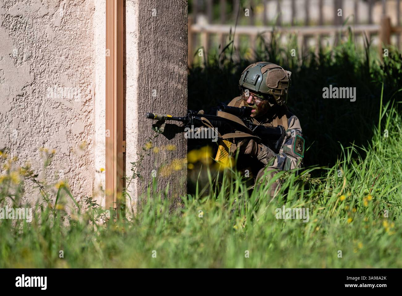 The 21st regiment d'infanterie de marine (21 RIMa) seen in action ...