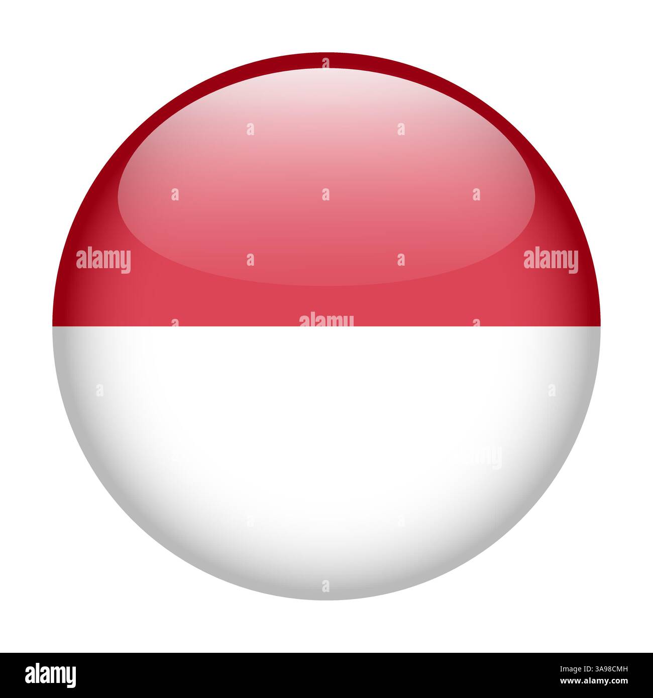 Flag monaco monaco circle hi-res stock photography and images - Alamy