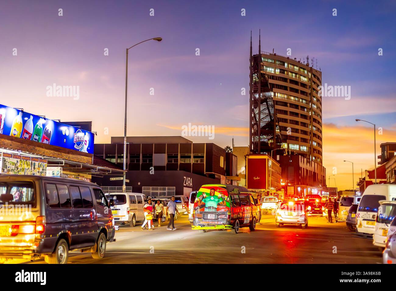 Netone Kopje Plaza Building Harare Zimbabwe Stock Photo - Alamy