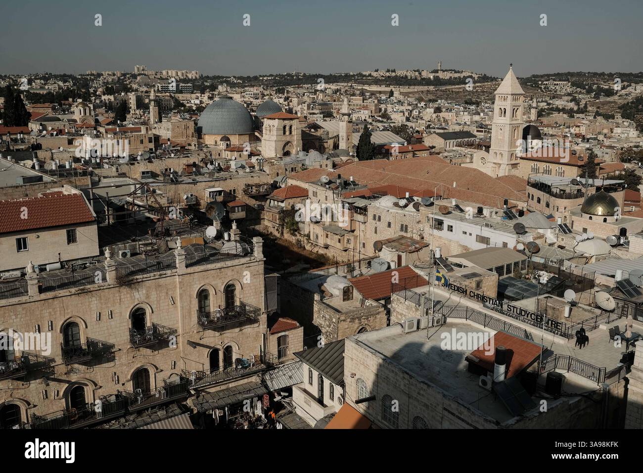 October 17, 2017 - Jerusalem, Israel - A view of Jerusalem from the ...