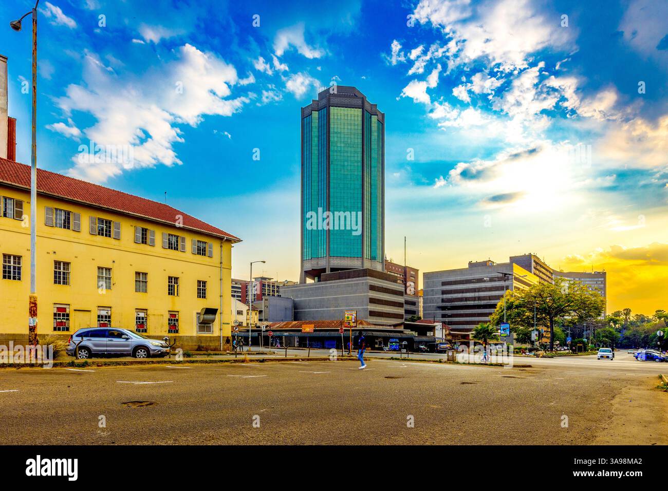 RBZ Reserve Bank of Zimbabwe Harare Stock Photo - Alamy