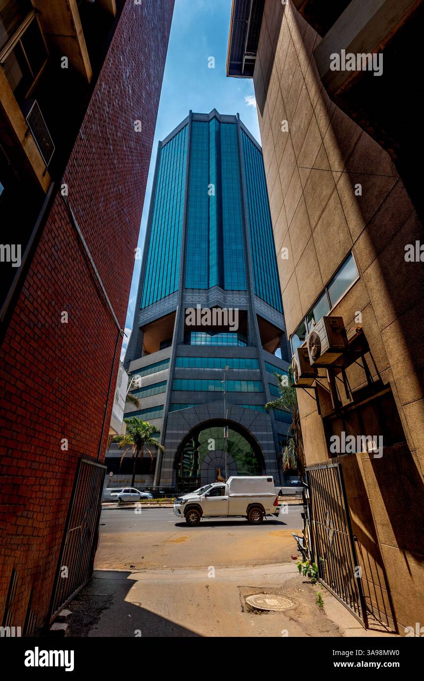 Reserve Bank of Zimbabwe RBZ Harare Zimbabwe Stock Photo - Alamy
