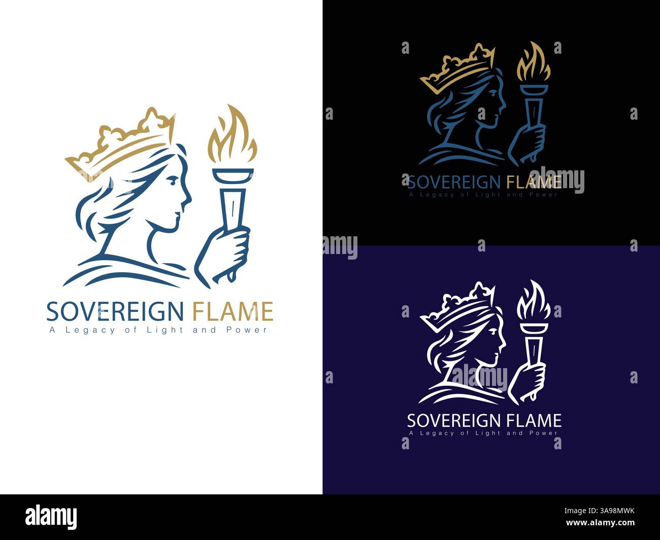 Illuminated Sovereign Logo Series: A striking collection of logos ...