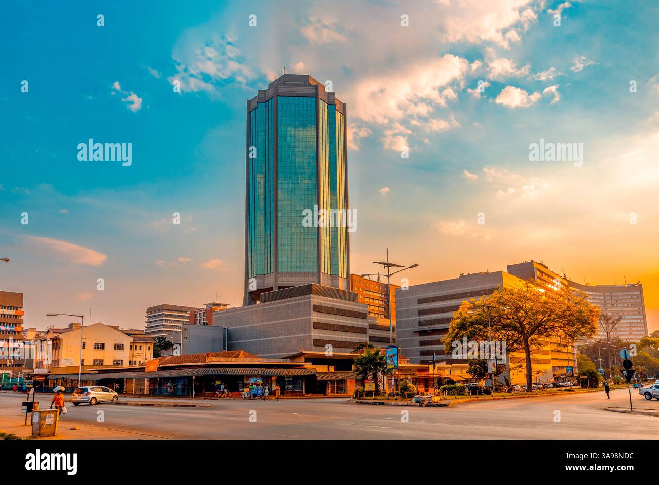 Reserve Bank of Zimbabwe RBZ Harare Zimbabwe Stock Photo - Alamy