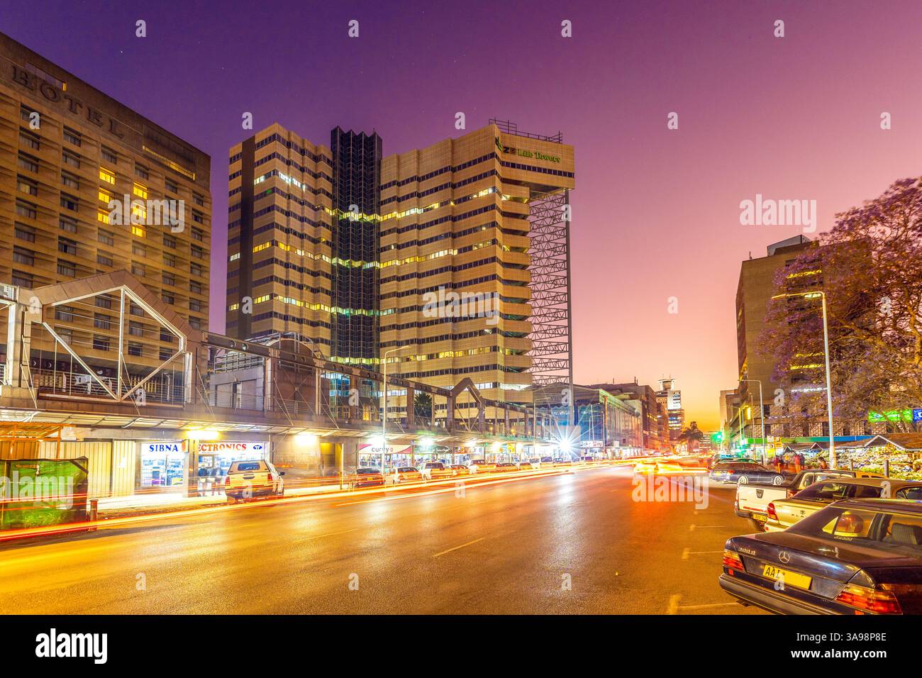 Zb life tower harare hi-res stock photography and images - Alamy