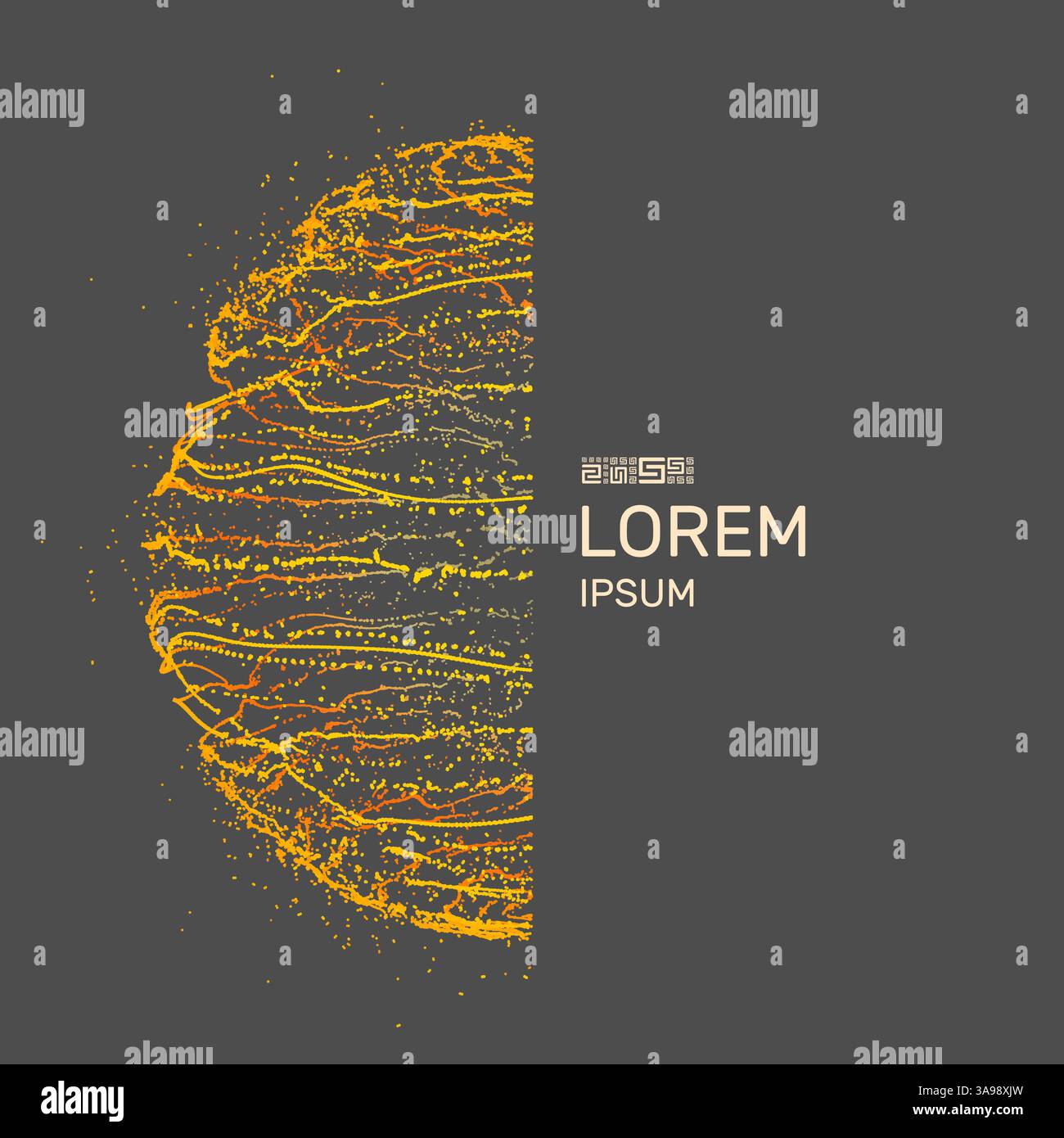 3d abstract half-round. Textbook, booklet or notebook mockup. Business ...