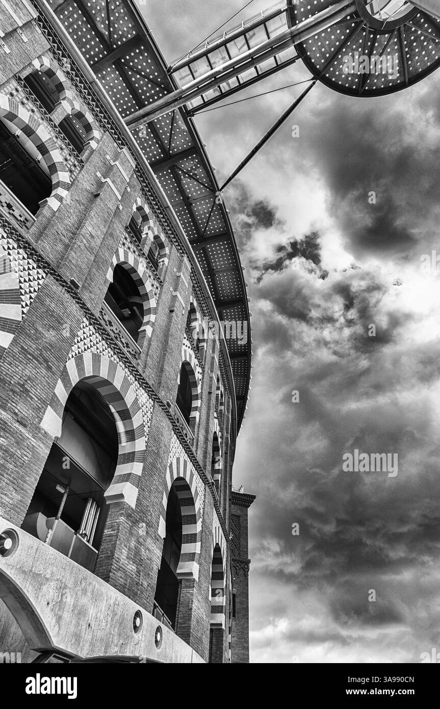 Famous placa de catalunya Black and White Stock Photos & Images - Alamy