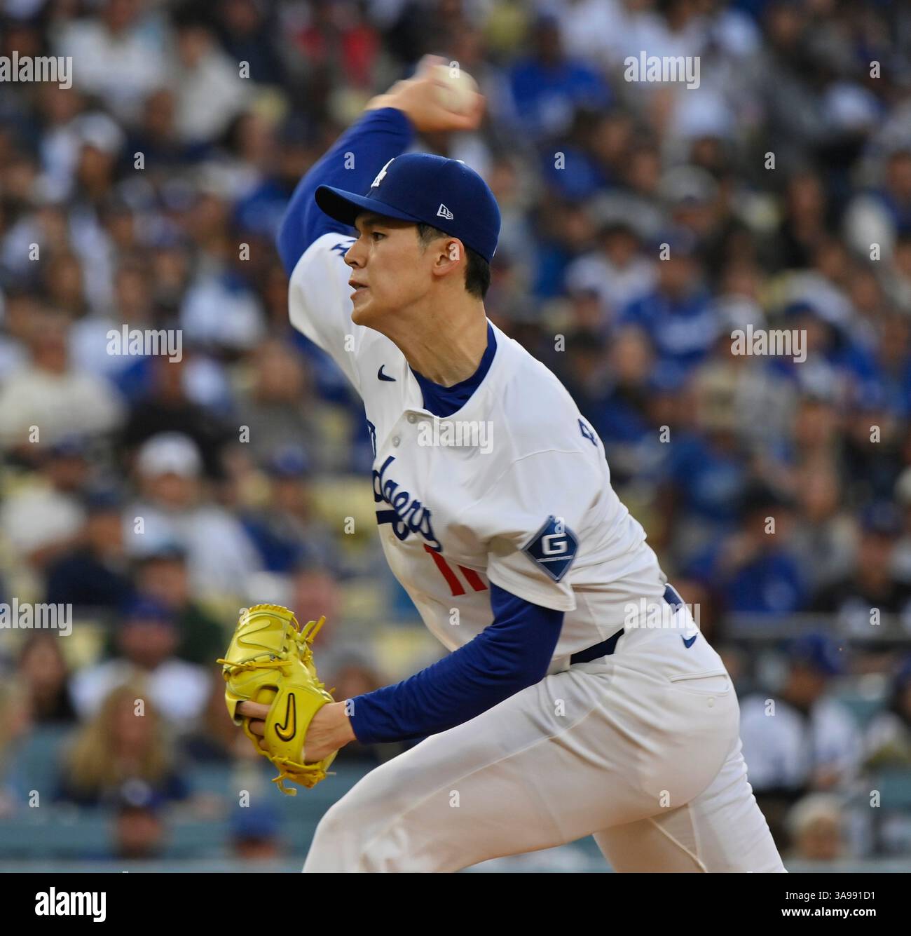 Los Angeles, United States. 29th Mar, 2025. Los Angeles Dodgers ...
