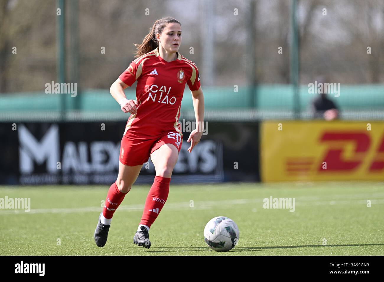 Constance Brackman (20) of Standard pictured during a female soccer ...