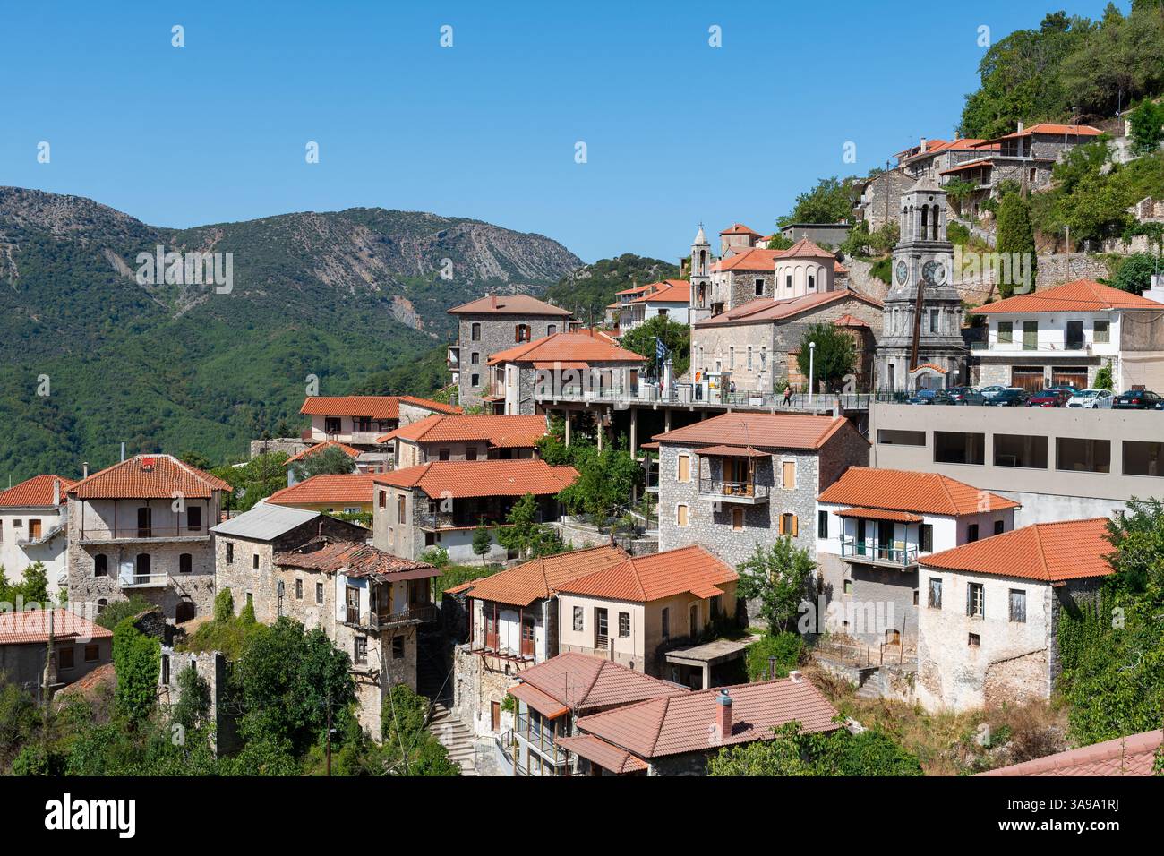 Lagadia village hi-res stock photography and images - Alamy