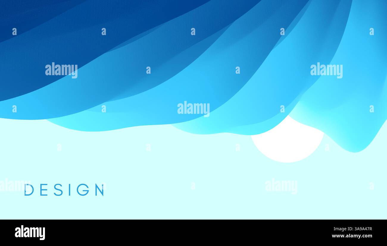 Clouds in sunlight blue Stock Vector Images - Alamy